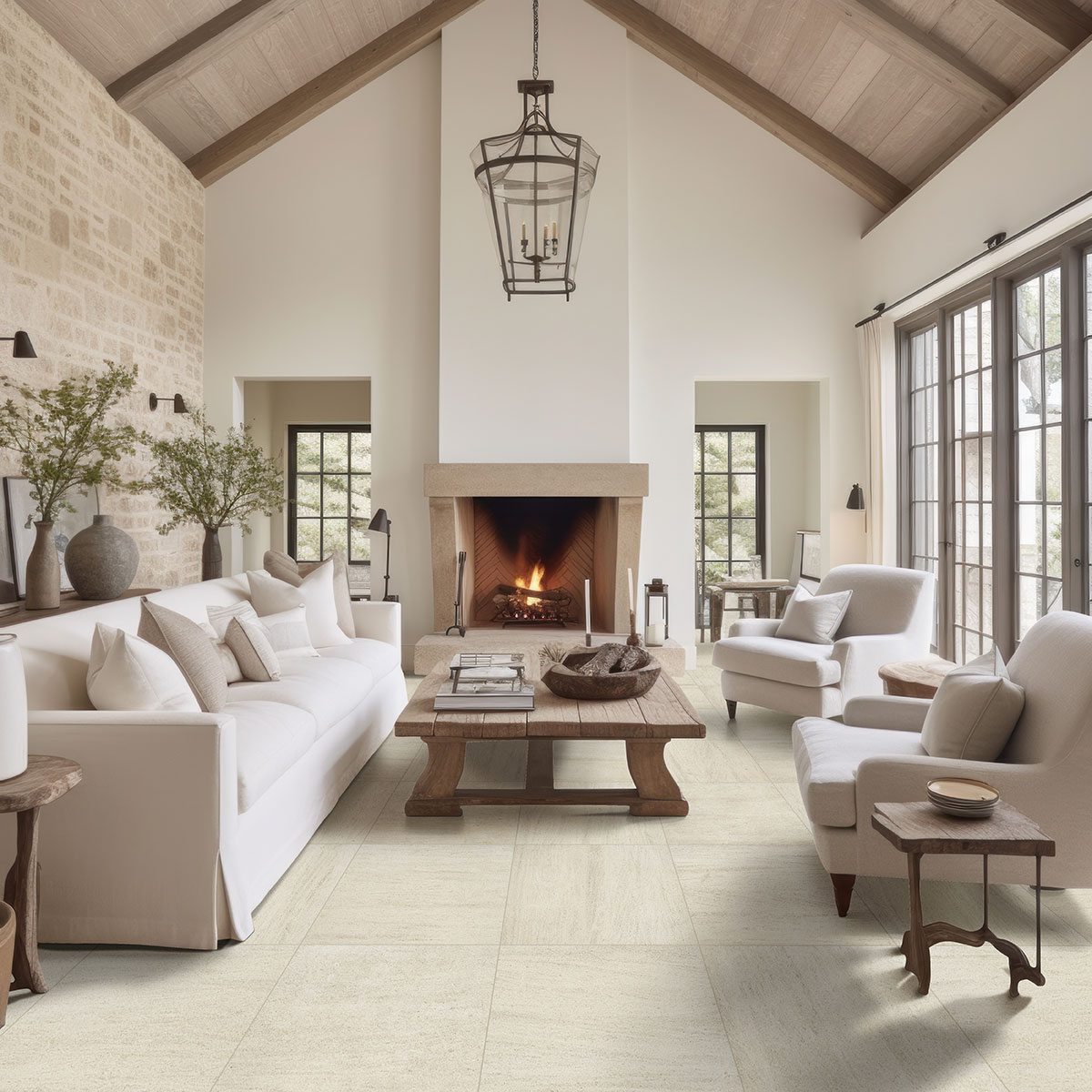 Beige Porcelain Tile - YF Alaska
